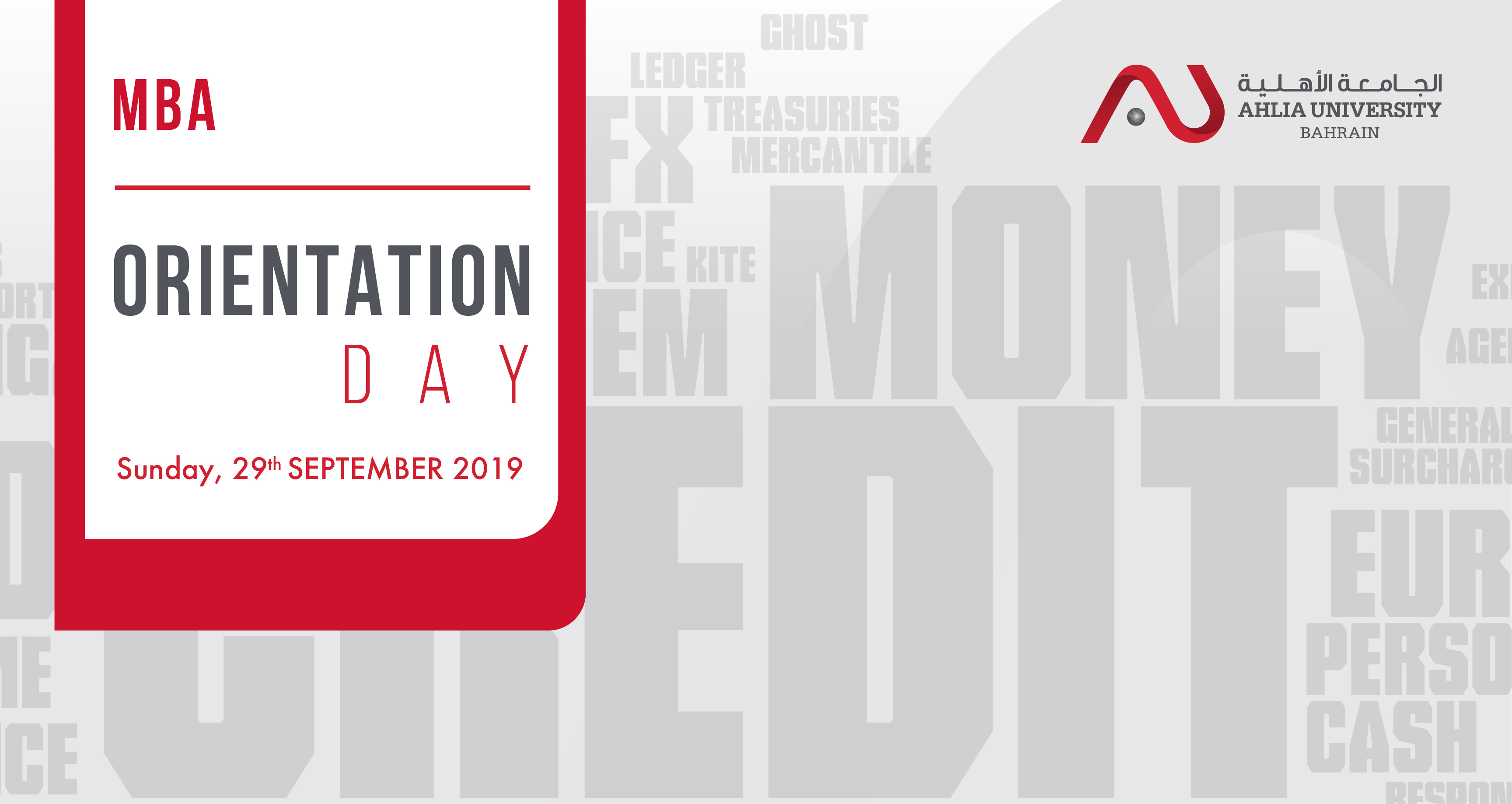 MBA ORIENTATION DAY - Ahlia University