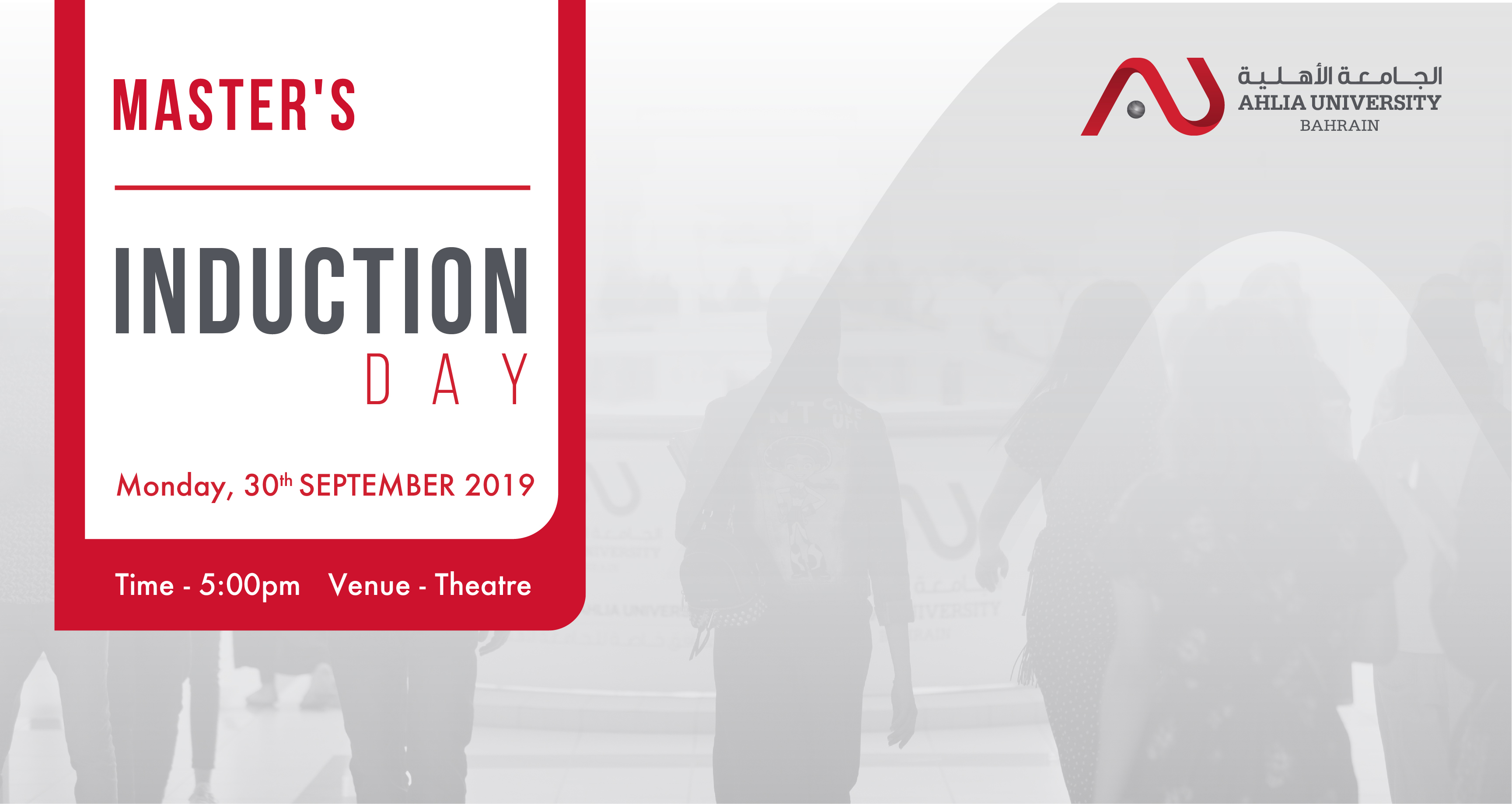 Master's induction Day - Ahlia University