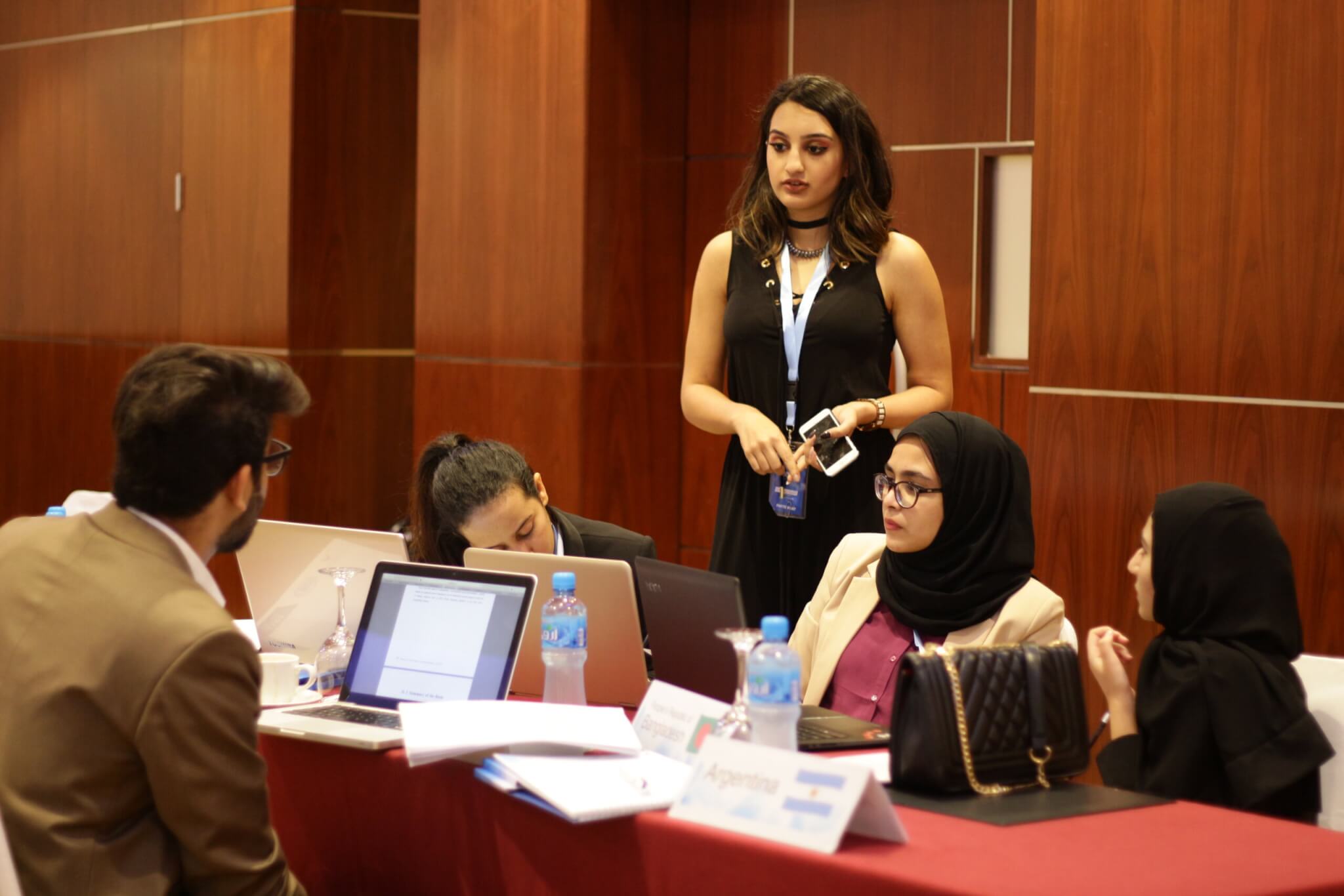Model United Nations - Ahlia University